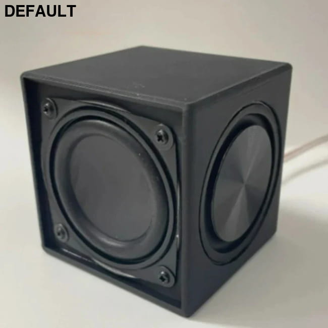 Subwoofer Passive Speaker 4 Ohm 10-15W Dual Diaphragm Waterproof ...